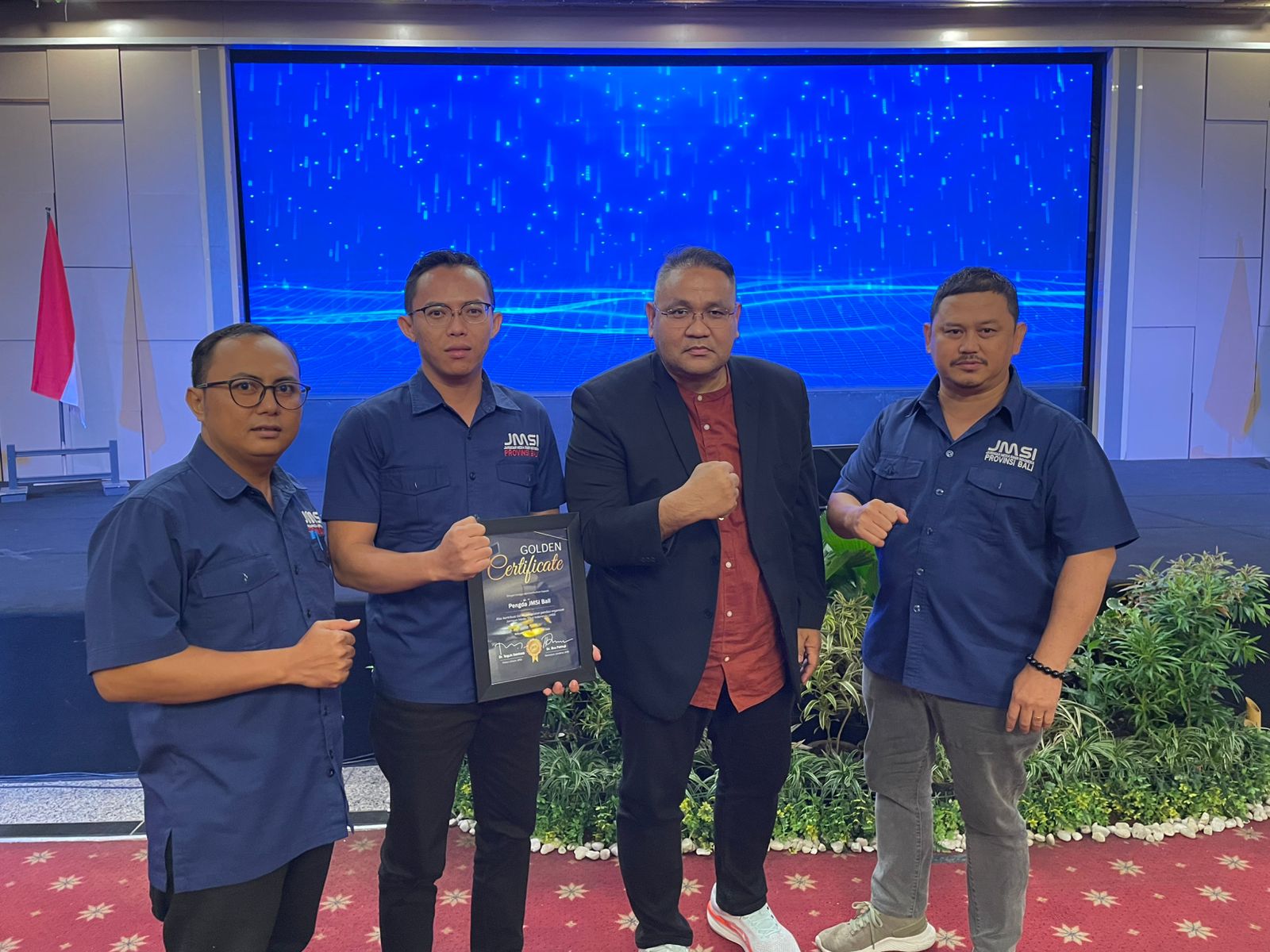 Pengda JMSI Bali Raih Penghargaan